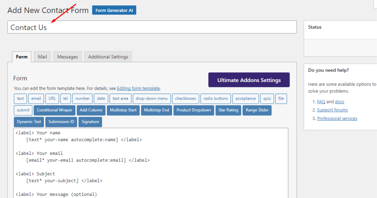 Contact Form 7 Style - Ultra Addons for Contact Form 7